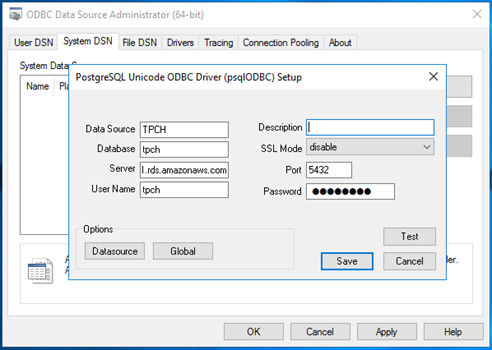 KB483538: How To Use the PostgreSQL Native ODBC Driver v11.0 in MSTR ...