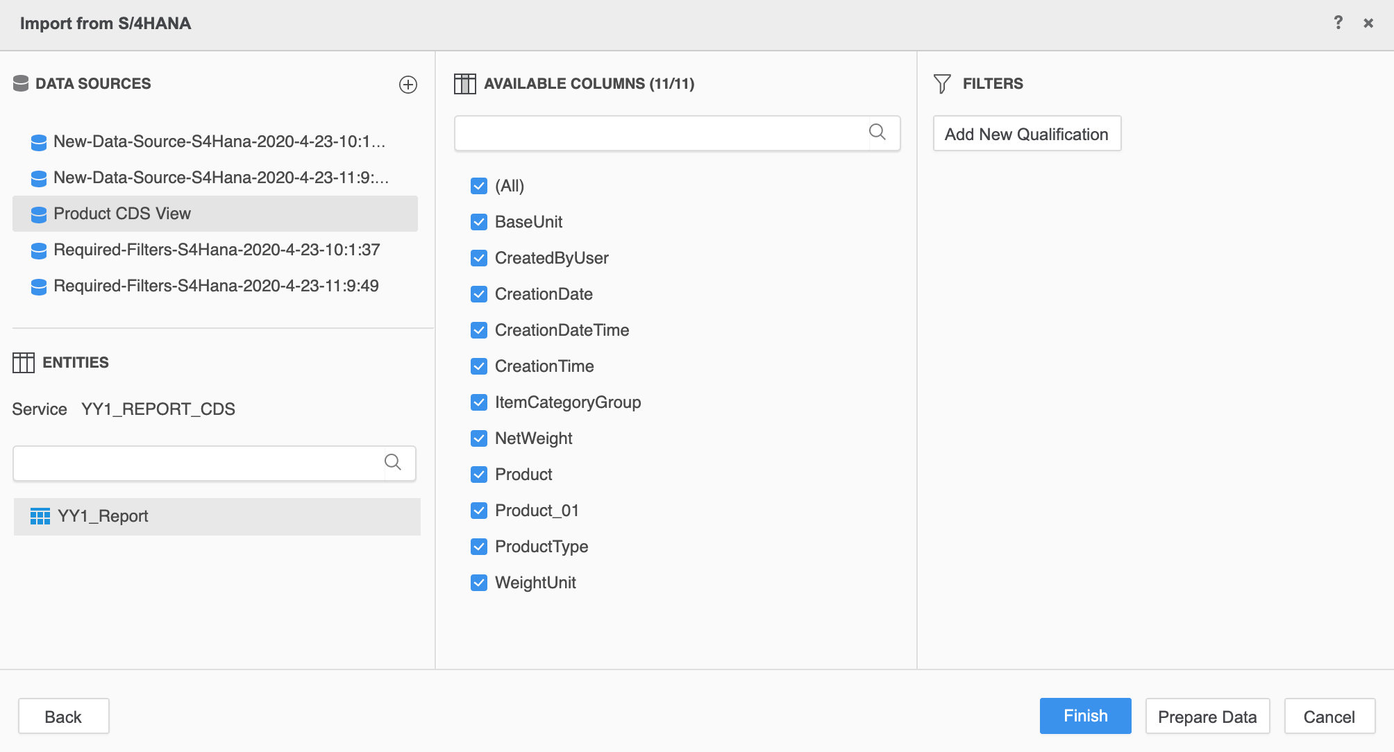 KB484362: How to import data from a SAP S/4HANA CDS view into MicroStrategy