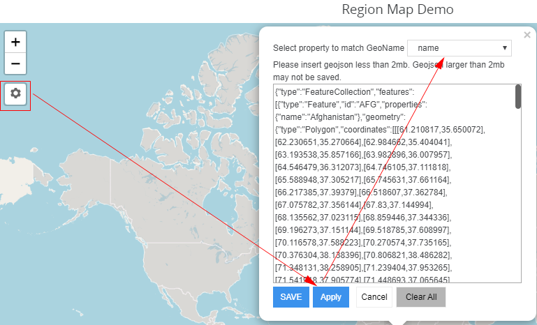 Map Timeline Visualization