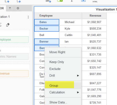Conditional Metrics (with filters) in Dossiers