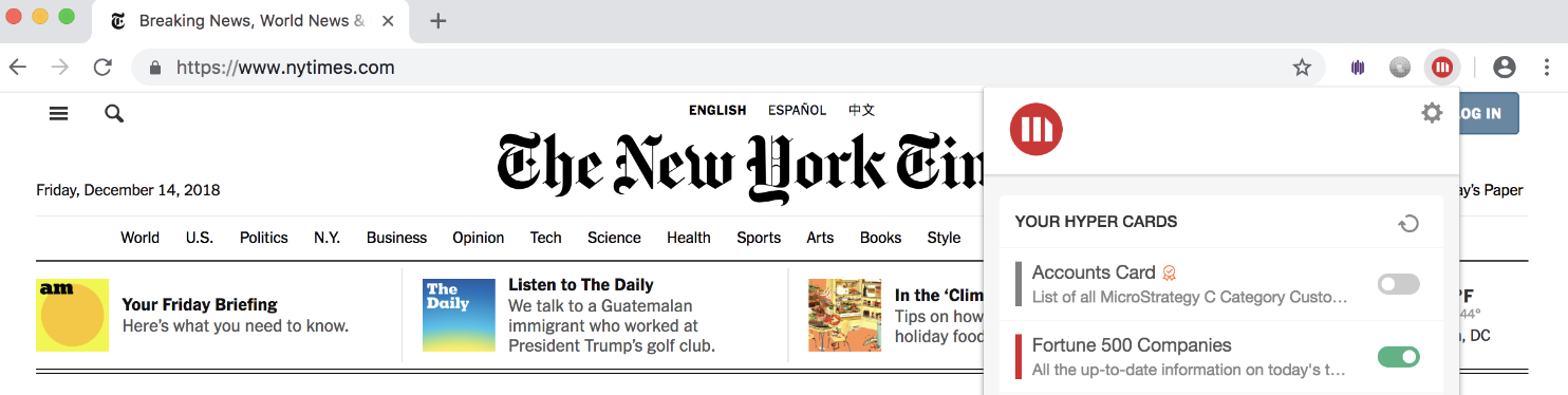 What is MicroStrategy HyperIntelligence?