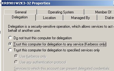 KB19580: How to setup Kerberos (Integrated) authentication for the ...