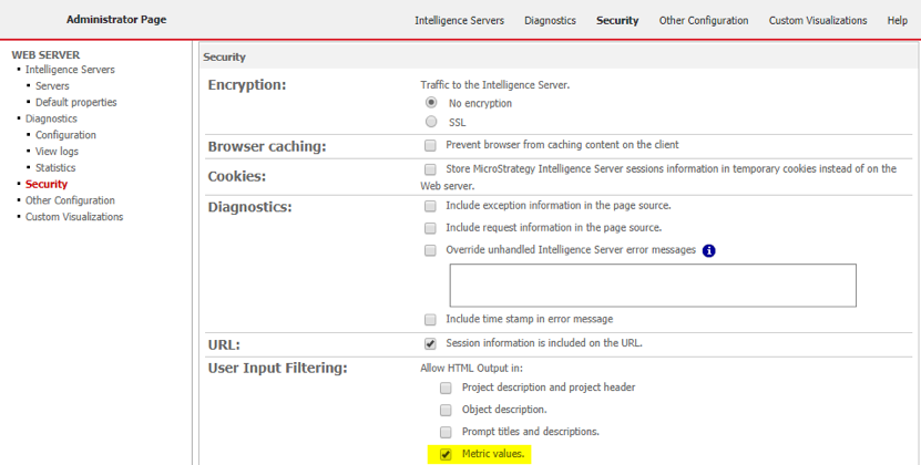 Creating bullet charts with threshold markers in documents and dossiers