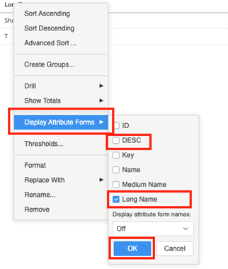 KB483907: How to display the text setting when using SAP BEx queries ...