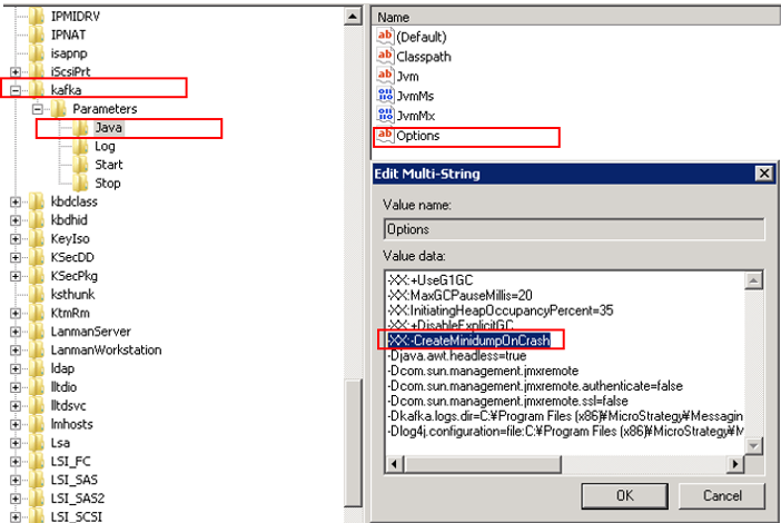 KB484147: How to prevent the Kafka .mdmp file from being generated in a ...