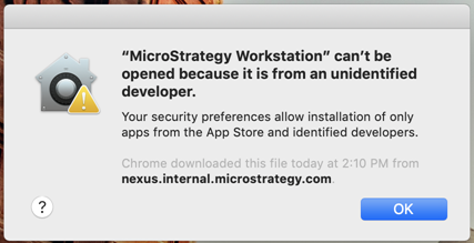 KB484084: How to open MicroStrategy Workstation or Desktop 2020 Update 1