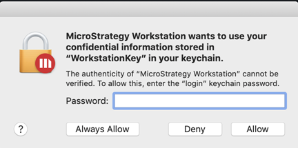 KB484084: How to open MicroStrategy Workstation or Desktop 2020 Update 1