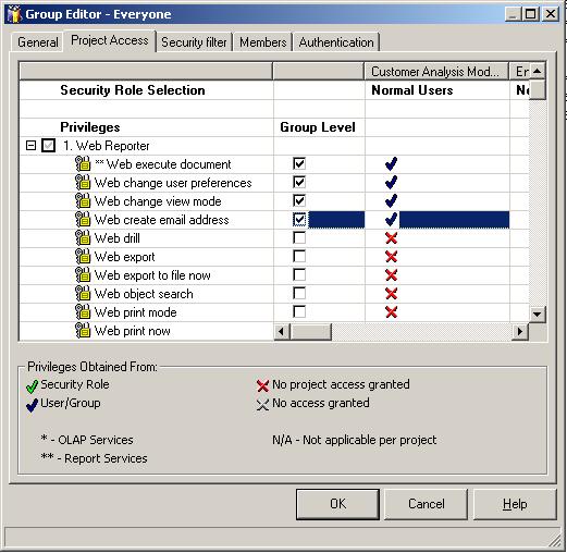 KB16923: How to set default project access privileges for new users or user groups in ...