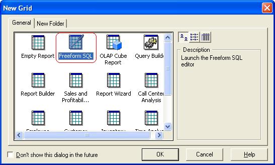 Kb30310 How To Create A Freeform Sql Report In Microstrategy Developer 941 