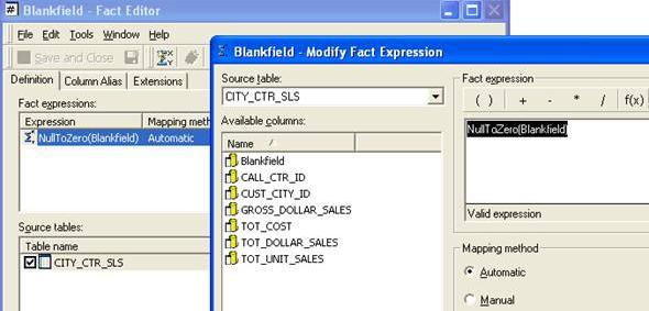 KB32678: How to keep Null attribute values as blank and Null metric values as zero in grid ...