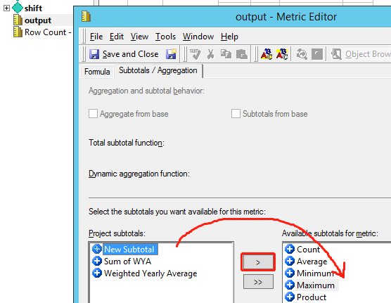 KB483058: How to show distinct total value via setting distinct ...