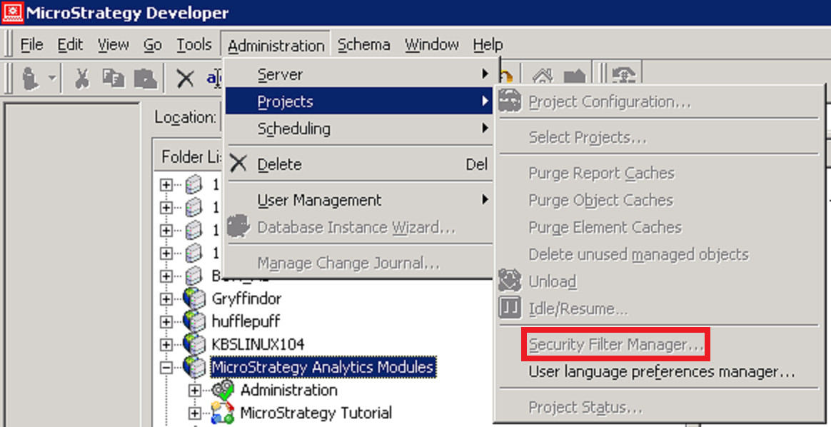 KB438918: Granting MicroStrategy user privileges through MicroStrategy ...
