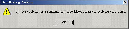 Kb19533 In Microstrategy Developer Users Are Unable To Uncheck Or Delete A Database Instance