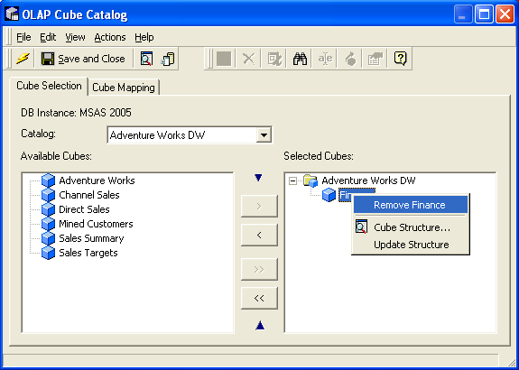 Kb18846 How To Delete An Olap Cube Database Instance In Microstrategy Developer