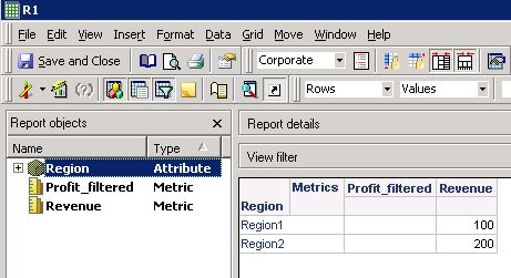 KB45111: How to filter metric values according to user login while other metrics keep available ...