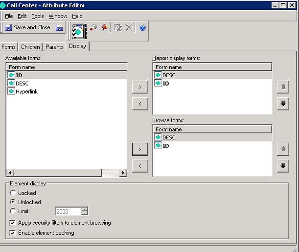 Kb9033 How To Sort On Multiple Attribute Forms In A Prompt Or When Browsing Elements In