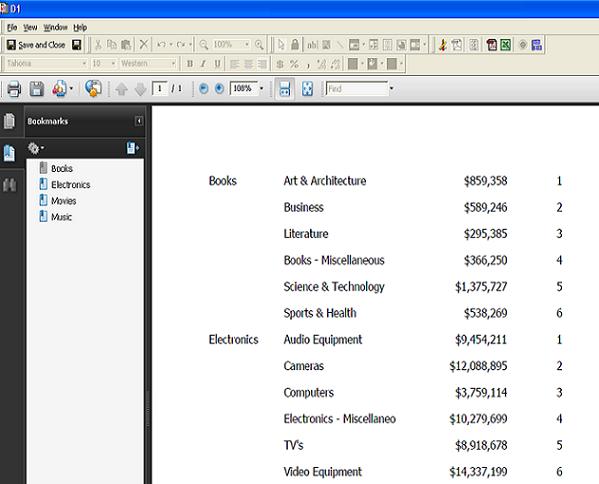 Kb30924 How To Merge Repeated Attribute Elements When Displayed In The Detail Section Of A