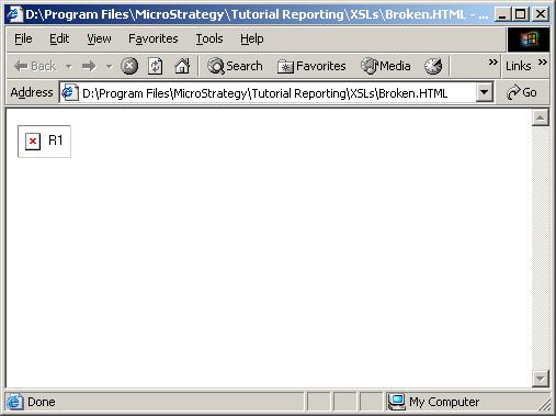 Kb11015 Broken Links For Report Images Appear When Created From An Html Document Object In