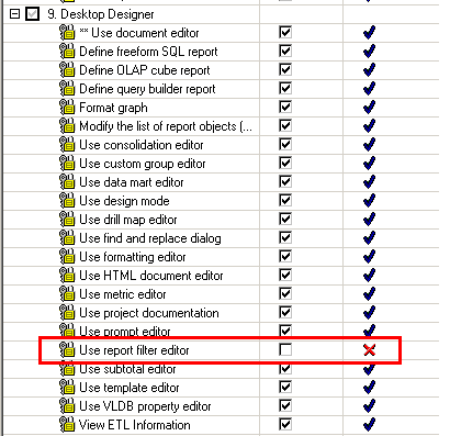 KB18109: Unable to edit advanced qualification in MicroStrategy Developer 9.4.x-10.x