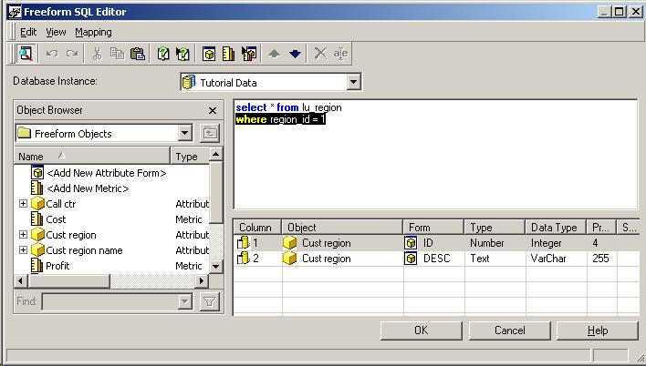 KB16224: How to view filter details for a Freeform SQL report in ...