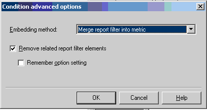 KB17994: A report filter is being ignored in MicroStrategy Developer 9.x when a conditional ...