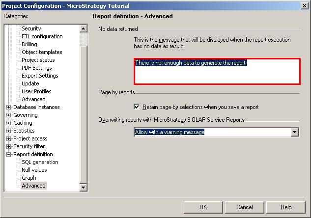 KB14709: The ‘No data returned’ custom message in the Advanced Report ...