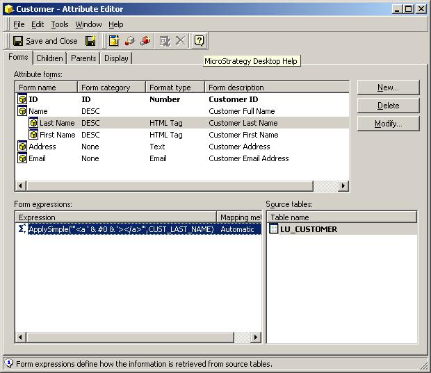 Kb14330 Is It Possible To Have Attribute Forms Included In The Report Sql By Default Without