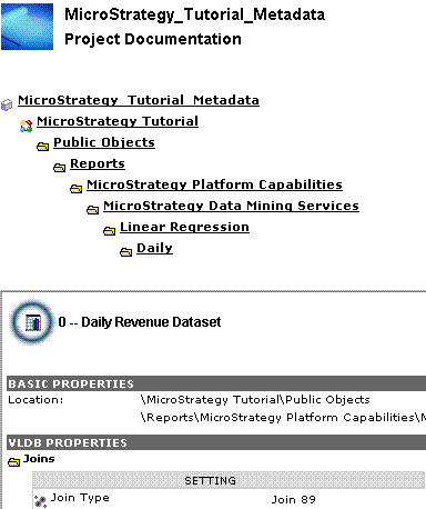 KB32088: How to display for any report of a MicroStrategy project the list of VLDB properties ...