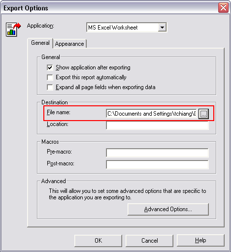 KB32659: What is the default location to save temporary files when ...