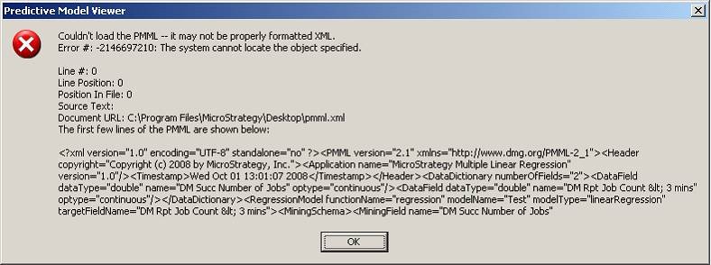 KB20050: How to obtain PMML files for troubleshooting MicroStrategy ...