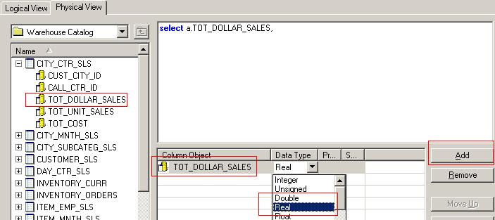 Kb14312 Logical Table Does Not Appear In The Available Source Tables In The Fact Editor When
