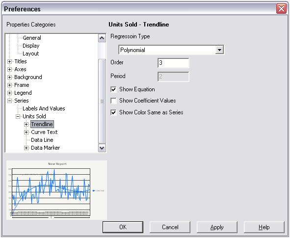 KB31065: A Trendline from a MicroStrategy Developer 9.x/10.x graph report is different than the ...