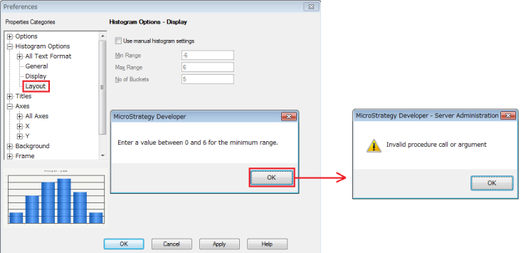 Kb244196 An Error Invalid Procedure Call Or Argument Is Displayed When Checking The Histogram