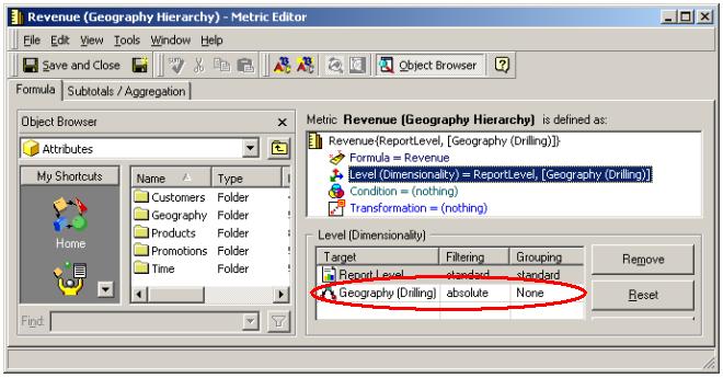 KB10144: How are targets that are specified as Hierarchies resolved in ...