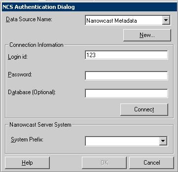 KB19354: How to connect to a MicroStrategy Narrowcast Server repository ...