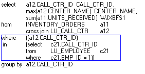 KB19864: How are filter objects resolved in the SQL generation of a report in MicroStrategy ...
