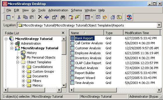 KB13723: What is the difference between Blank Report and Empty Report in MicroStrategy Developer ...