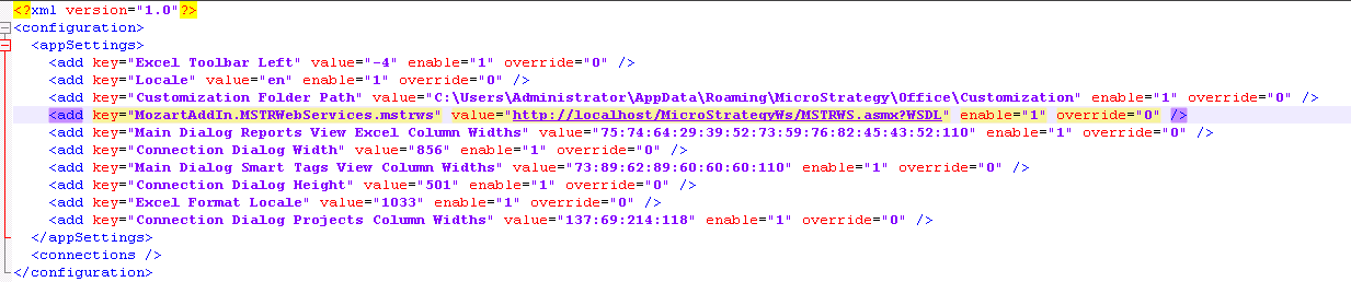 KB439810 :The error: “Unable to access MicroStrategy Web Services at http: //localhost ...