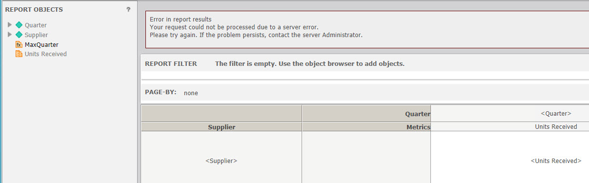 KB440046: In MicroStrategy Web 10.4.x - 10.10, users are unable to save ...