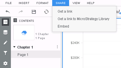 KB438767: "Get a link to MicroStrategy Library" is missing in ...