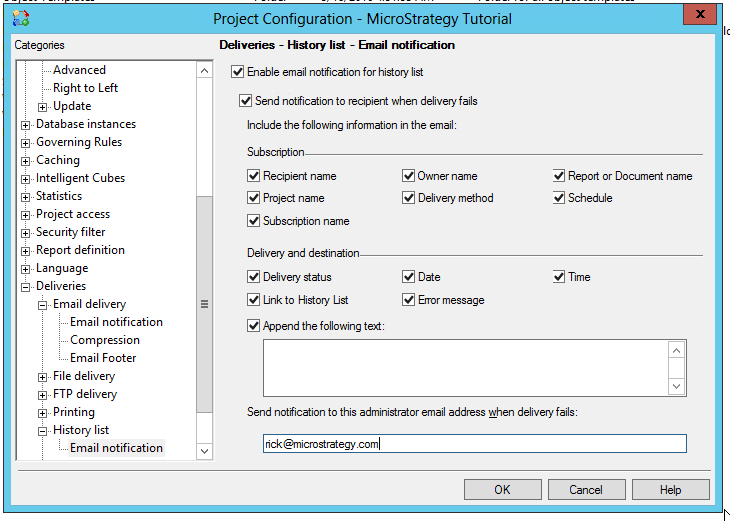 KB441183: How to configure success and failure notifications for ...