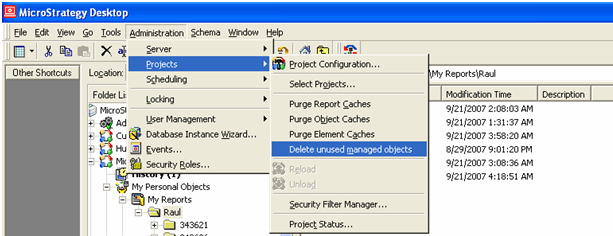 KB17429: How to delete an object from Object Browser panel in a Freeform SQL Editor in ...