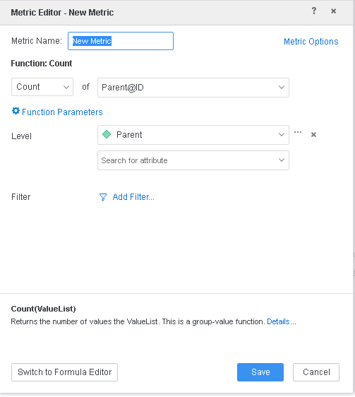 KB440686: Derived Metric value cannot be rendered on MicroStrategy Mobile