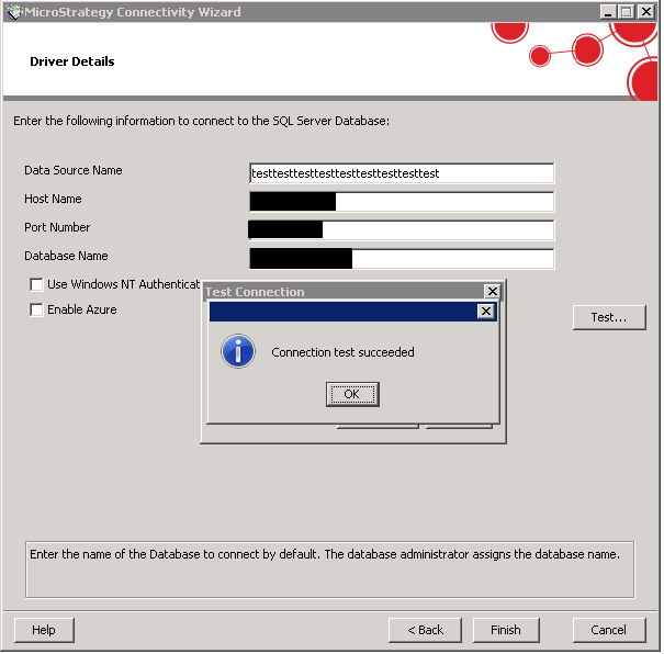 KB439278: Error message appears in ODBC Data Source Administrator when the DSN longer than 32 ...