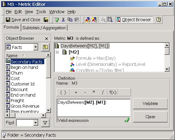 KB18912: How can a dynamic date be placed in a threshold in MicroStrategy?