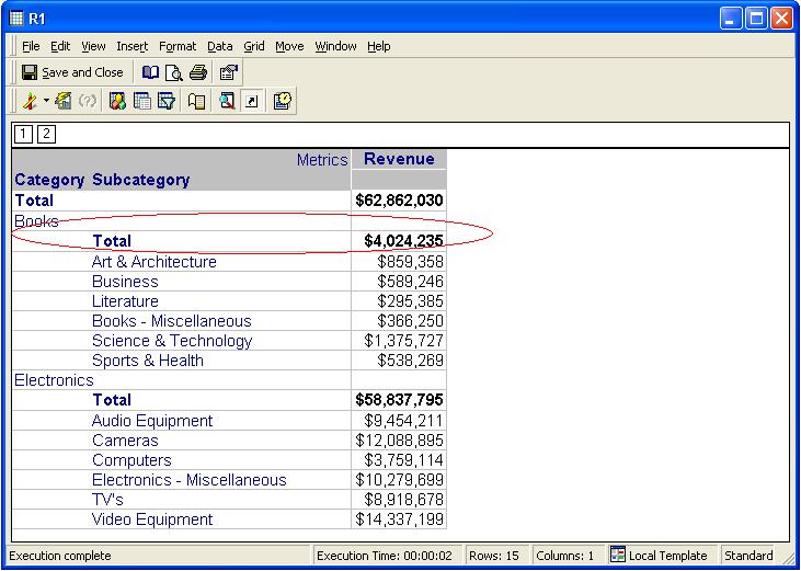 KB30214: Subtotals are placed in separate rows instead of on the same rows as the higher ...