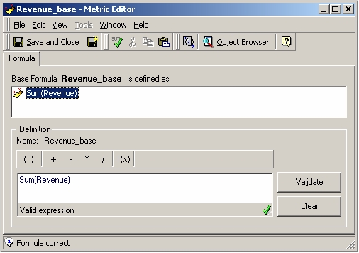 KB18402: Compound metric values not correctly aggregated in an OLAP report in MicroStrategy ...
