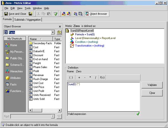 KB8815: How to replace a null value with a zero in a count metric for a ...