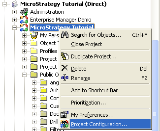 KB20227: How to determine what user connection maps are defined for a project in MicroStrategy ...