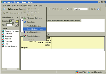 KB4742: How to apply a metric limit to a report in MicroStrategy Developer 9.x